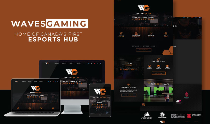 Waves Gaming: Brand Director - Chris Javier Design